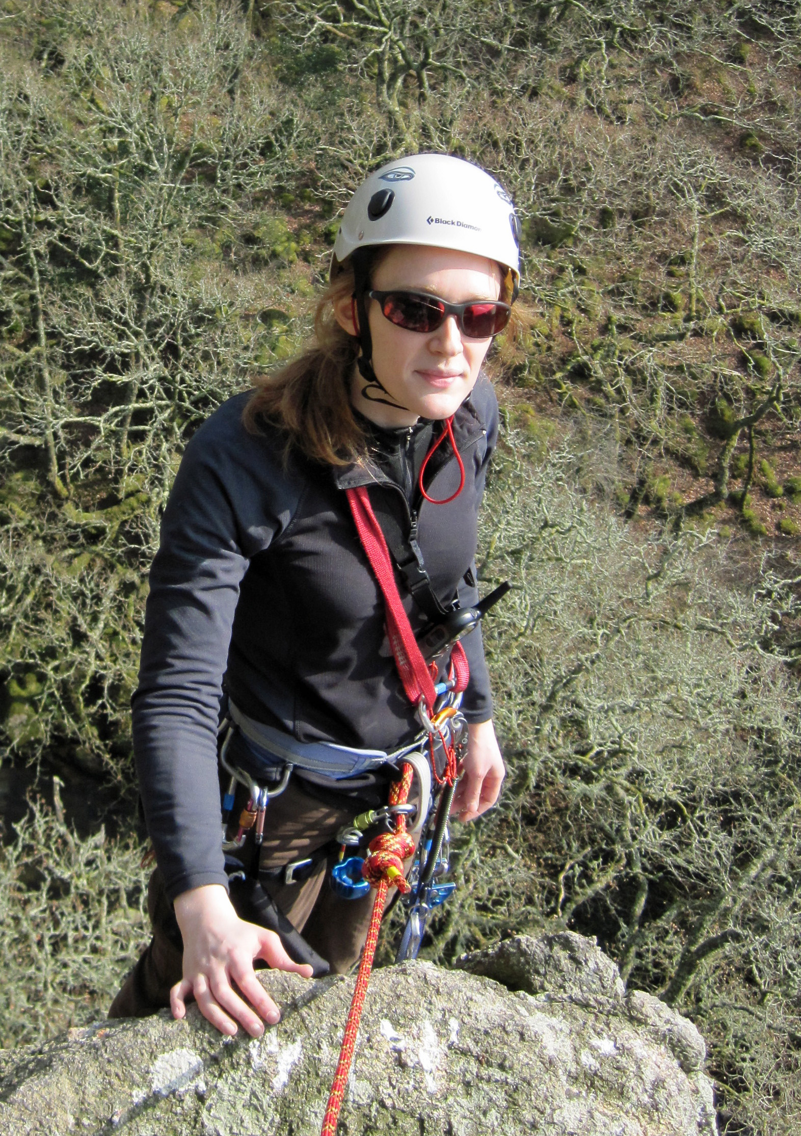 There’s no need to shout: using walkie-talkies when rock climbing – the ...