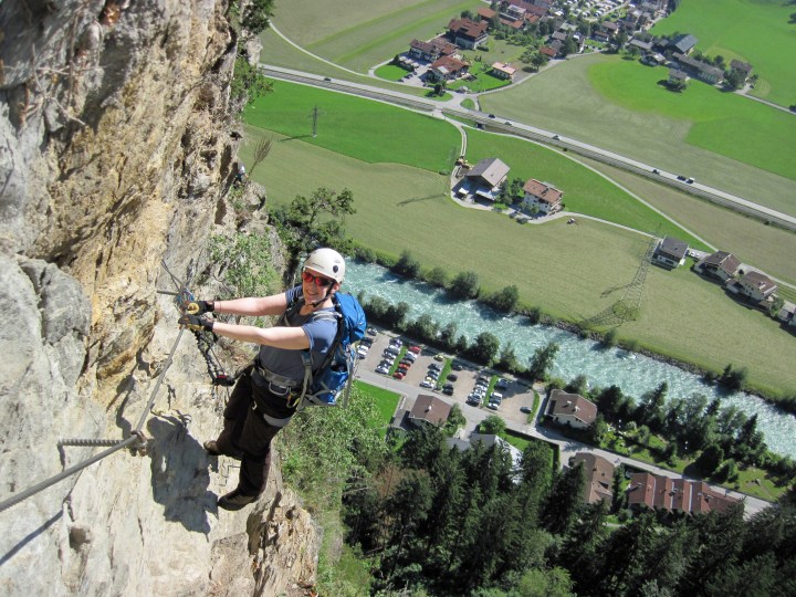 Via ferrata – the Severe climber